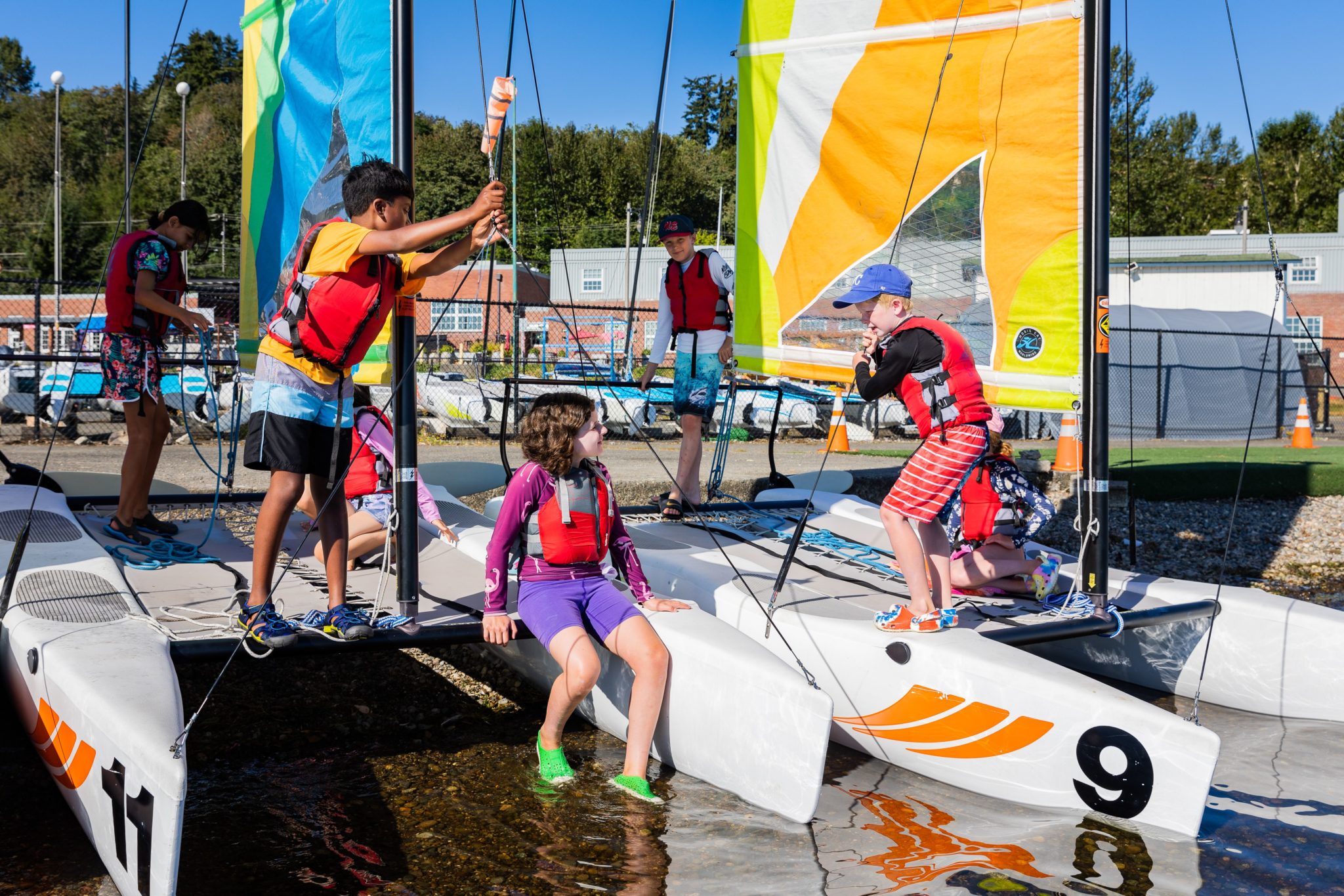 Youth Camps - Ages 8-12 - Sail Sand Point
